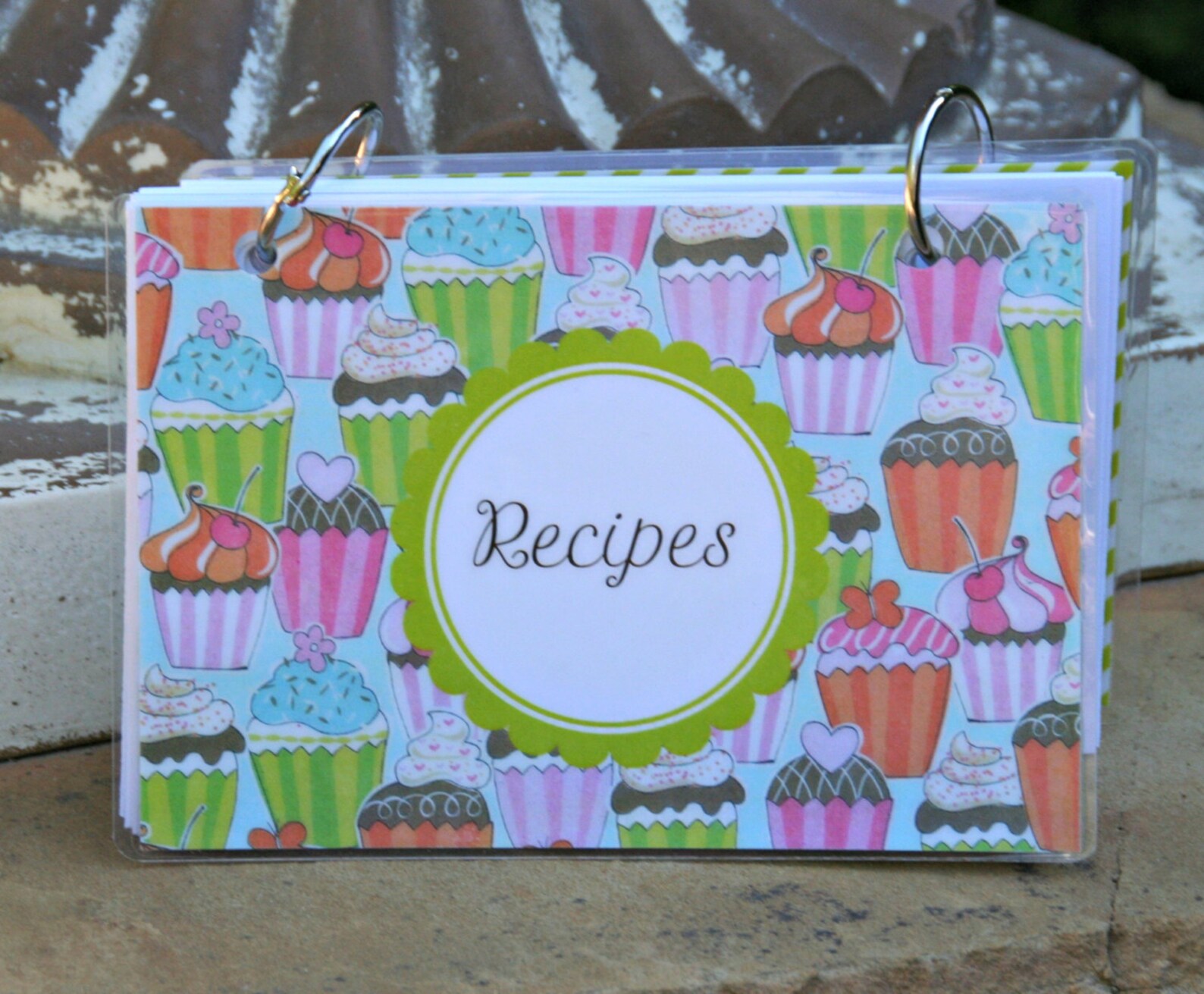 Recipe Card Binder Laminated 4 X 6index Card Binder Index - Etsy