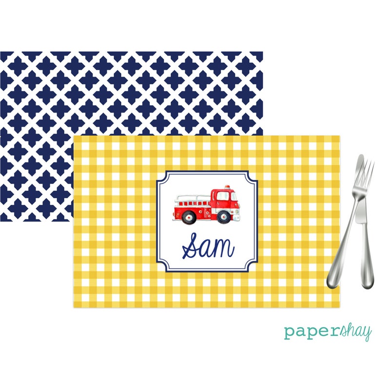 Kids Placemats - Etsy