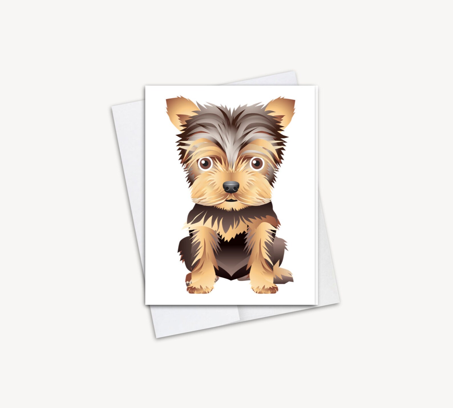 Yorkie Dog Note Card Set. Card Set. Kids Note. Note Cards. Blank Cards ...