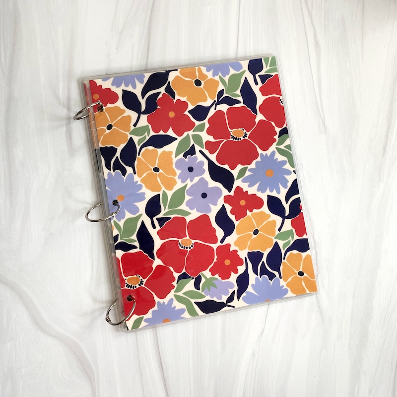 3 Ring Binder Cover - Etsy