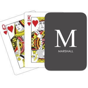 Custom Poker Cards for Men, Personalized Playing Cards, Game Night Gift ...