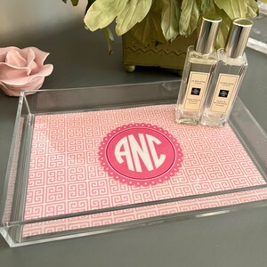 Personalized Acrylic Tray Custom Catchall Tray Small Tray - Etsy