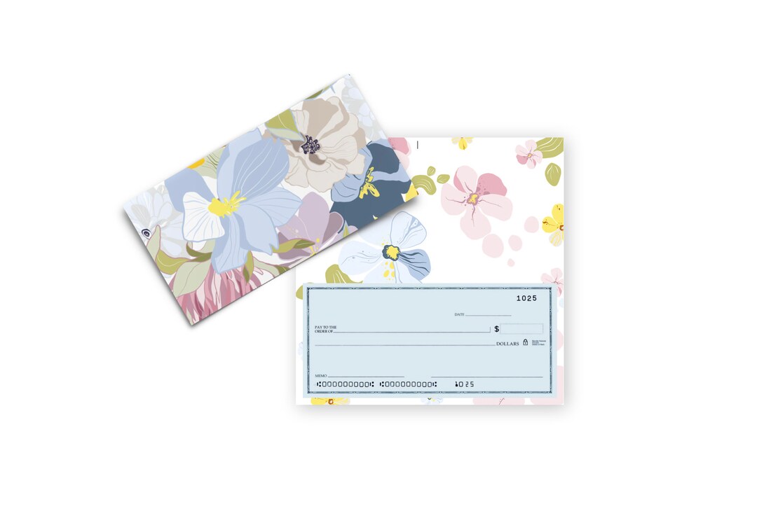 Checkbook Cover, Floral Vinyl Checkbook Cover, Travel Gift,ps42161 - Etsy