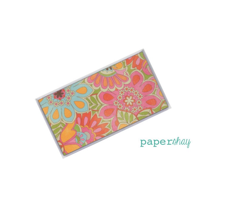 Checkbook Cover FLORAL Vinyl Checkbook Cover Travel - Etsy