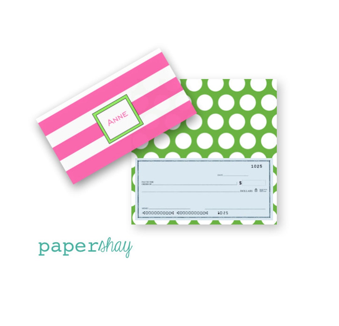 Checkbook Cover, Monogrammed Vinyl Checkbook Cover, Duplicate Checkbook ...