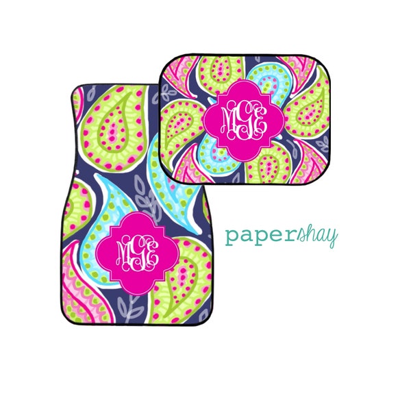 Monogrammed Car Mats - Etsy