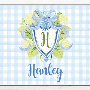 Custom Welcome Mat With Family Crest and Name, Personalized Southern ...