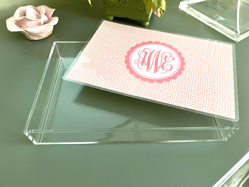 Personalized Acrylic Tray Custom Catchall Tray Small Tray - Etsy