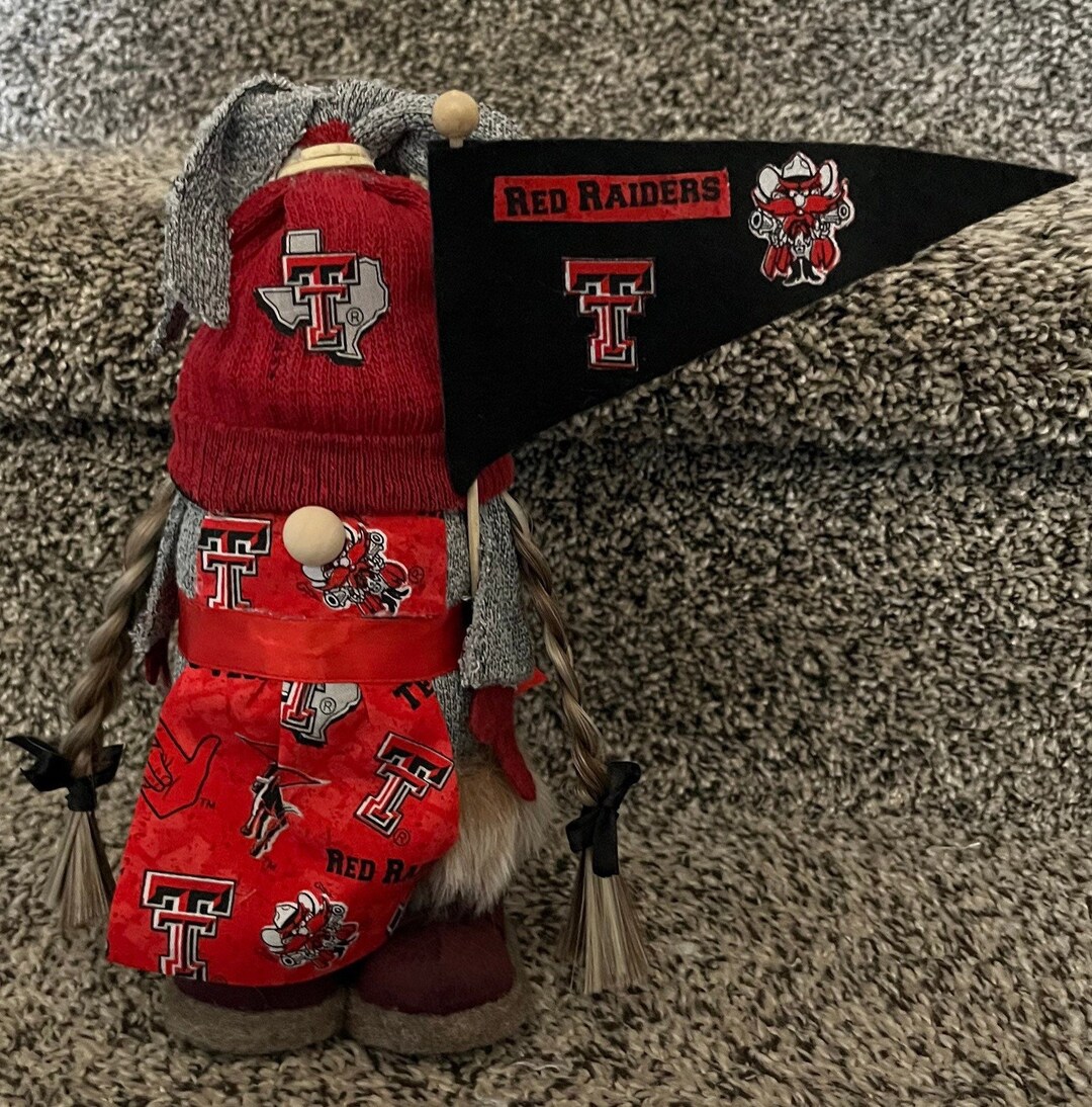 Texas Tech Girl Gnome - Etsy