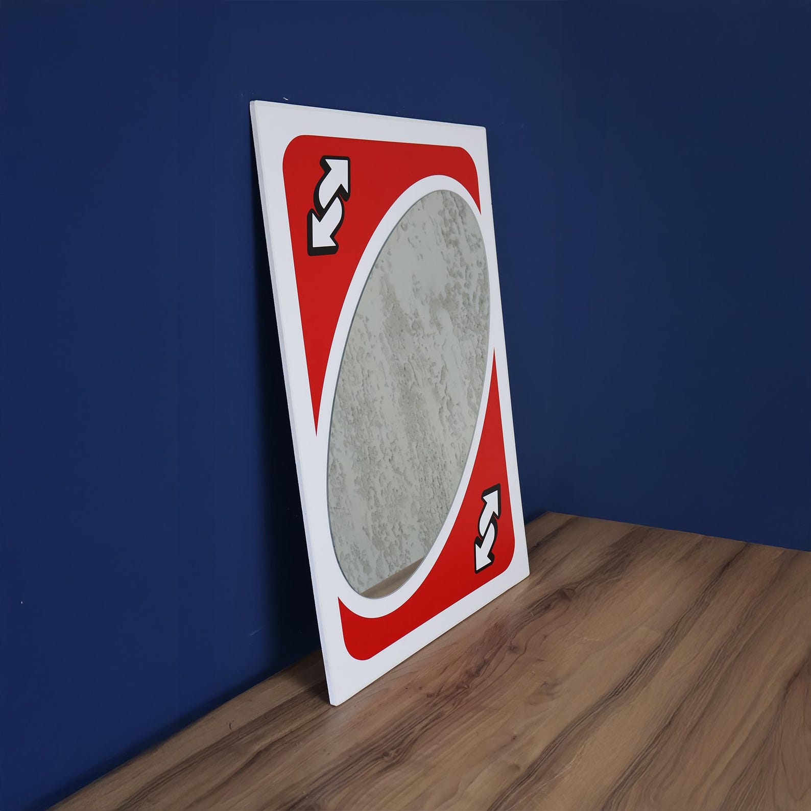 UNO Card Game Mirror: Fun Colorful Wall Decor - Etsy