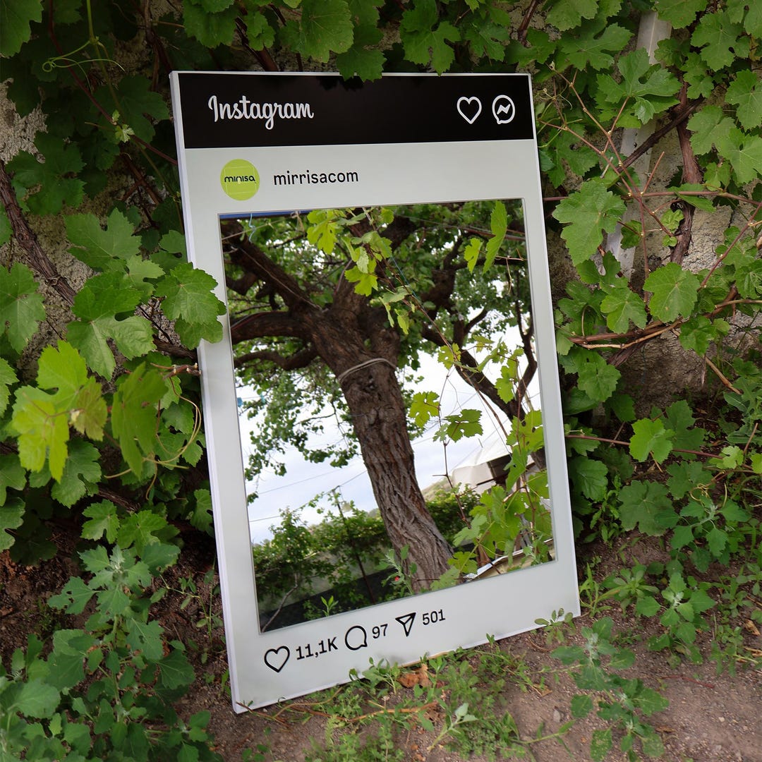 Instagram Style Mirror: Social Media Influencer Decor - Etsy