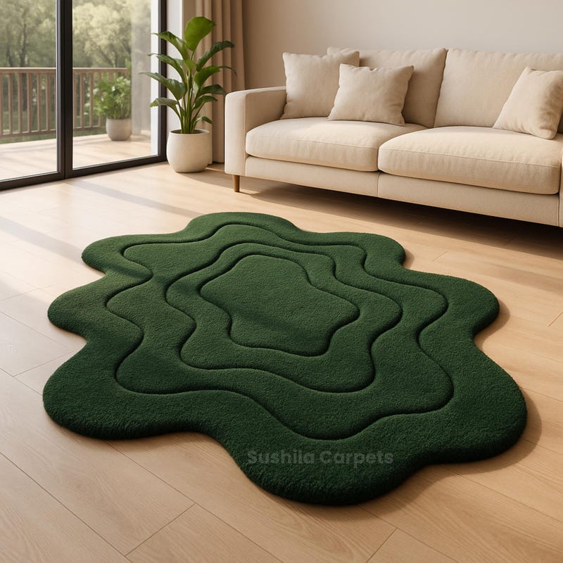 Blob Rug - Etsy