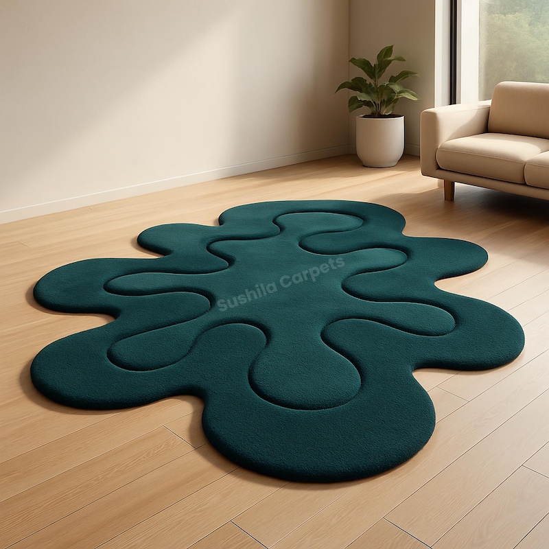 Blob Rug - Etsy