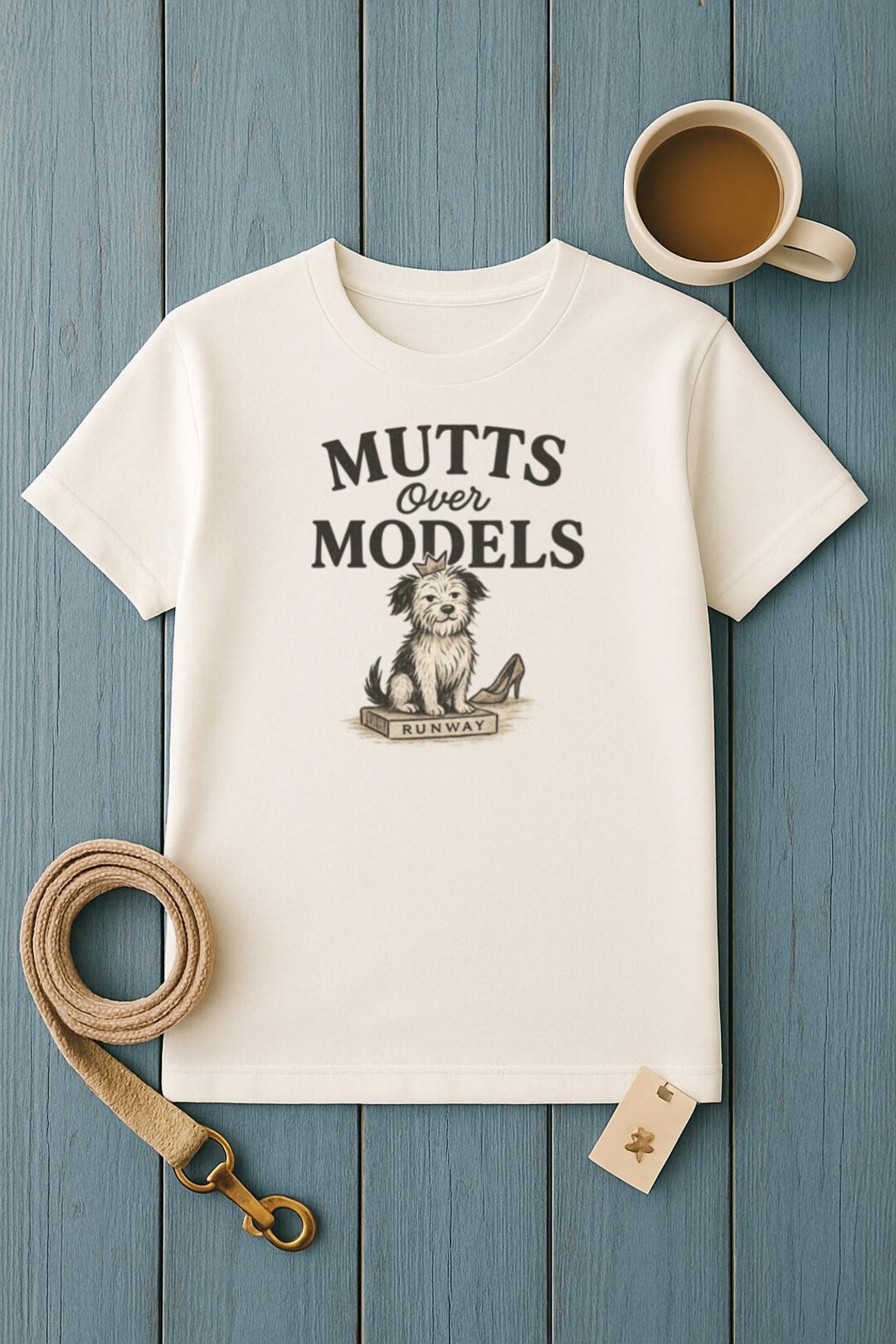 USA MADE Mutts Over Models T-shirt | Rescue Dog Tee | Ethical Dog Lover ...