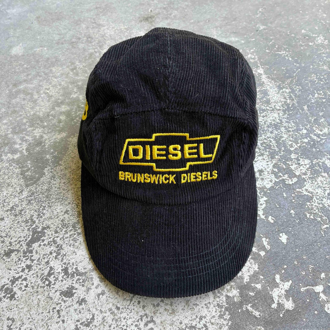 Vintage Brunswick Diesels V8 5 Panel Corduroy Hat Cap - Etsy
