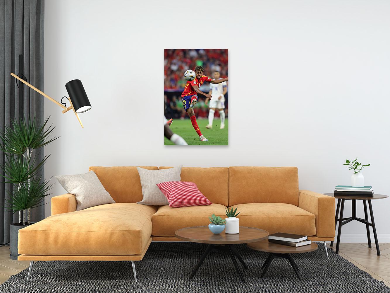 Lamine Yamal Spain Shot Poster – Euro 2024 Wonderkid Football Art Print ...