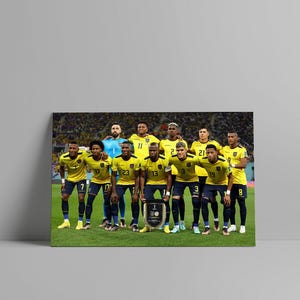 Ecuador National Football Team Poster 20x30 – La Tri Soccer Wall Art ...