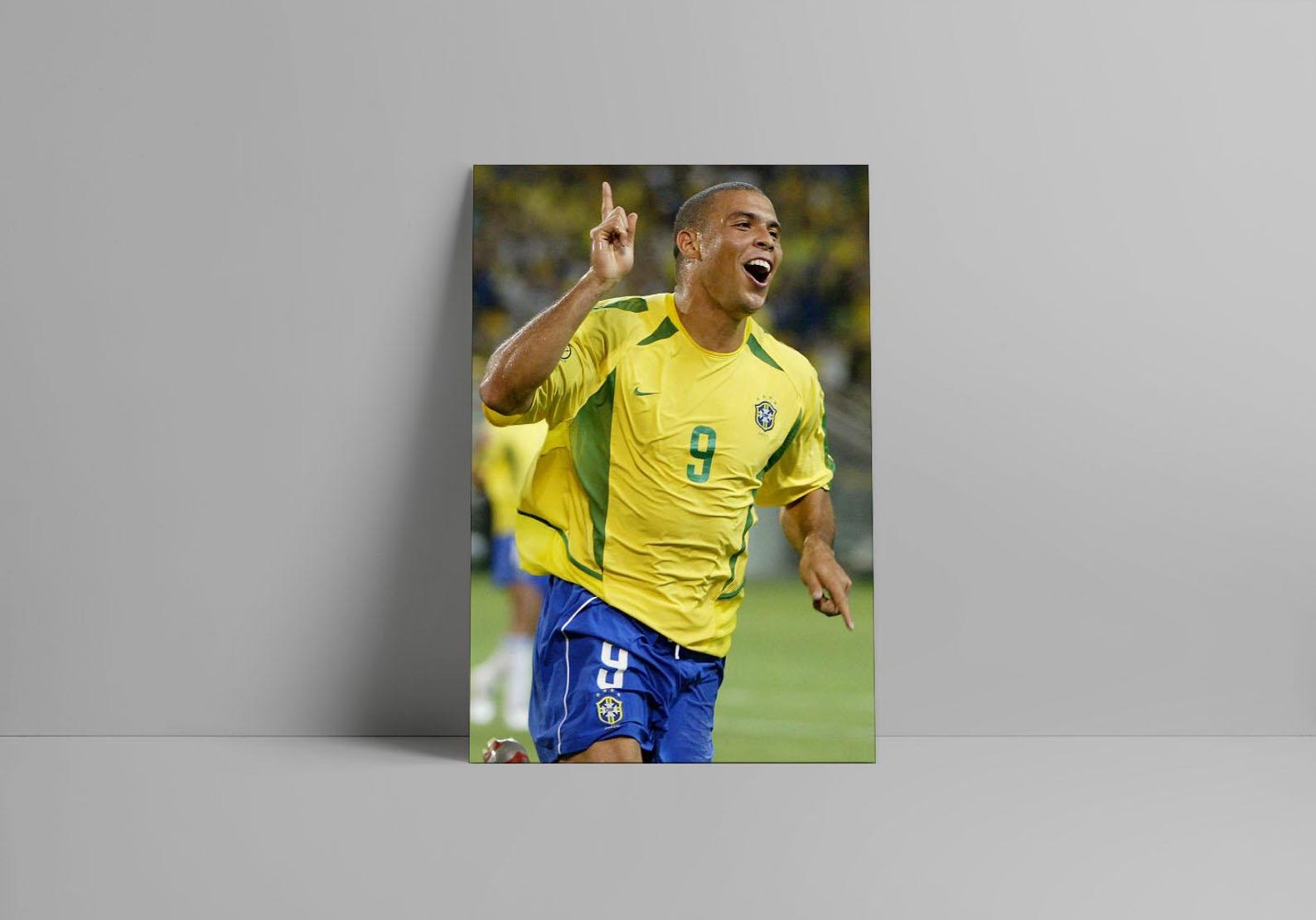 Ronaldo Nazário Brazil Soccer Poster 20x30 – Football Legend Wall Art ...