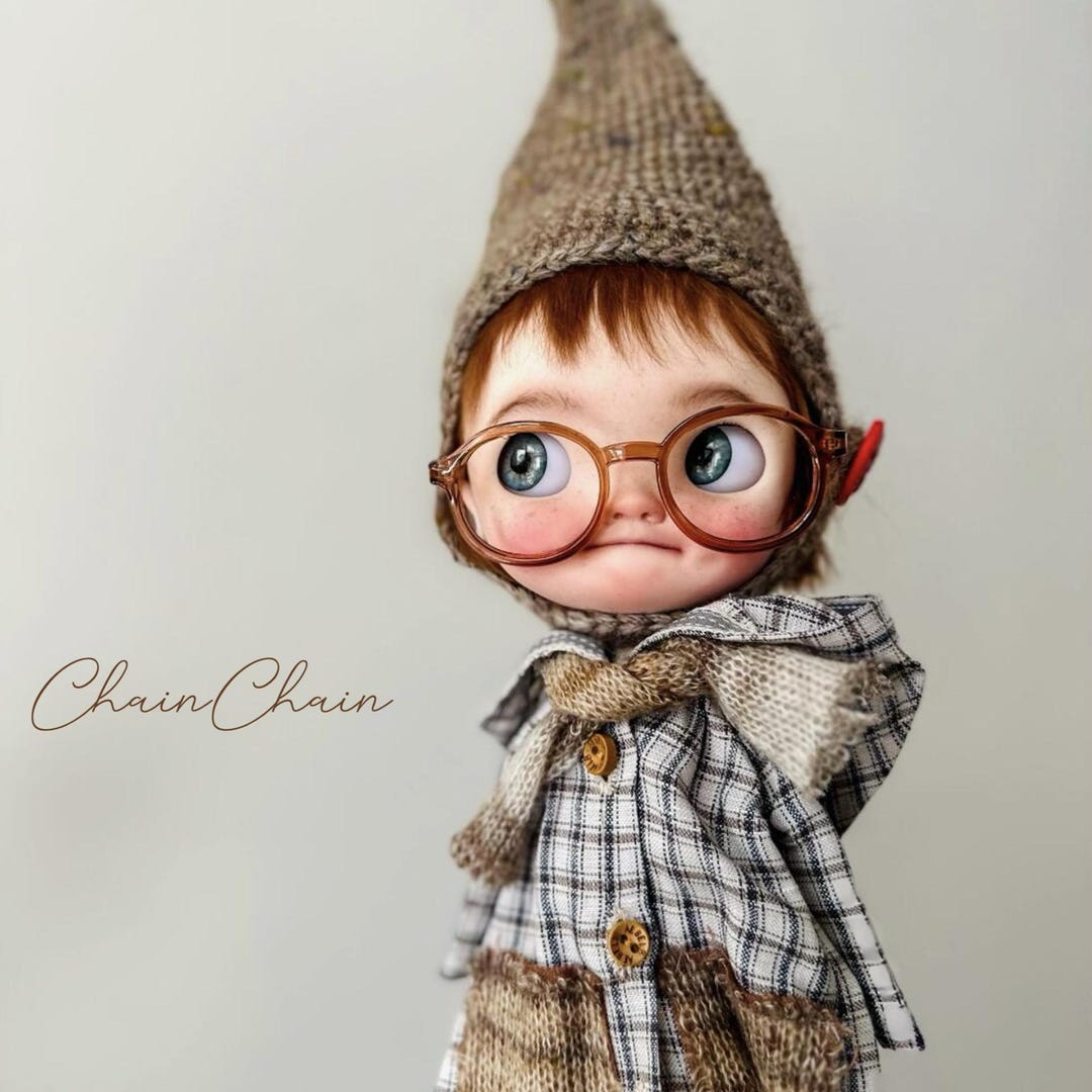 Handmade Linen Elf Coat & Wool Scarf Set for Blythe OB22/OB24 - Etsy