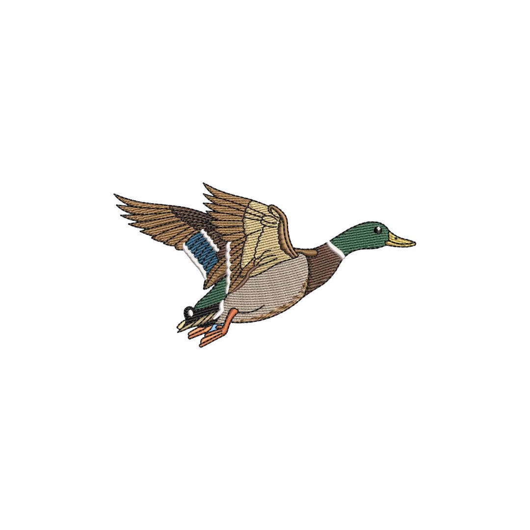 Mallard Duck Embroidery Design, Hunting Machine Embroidery Designs ...