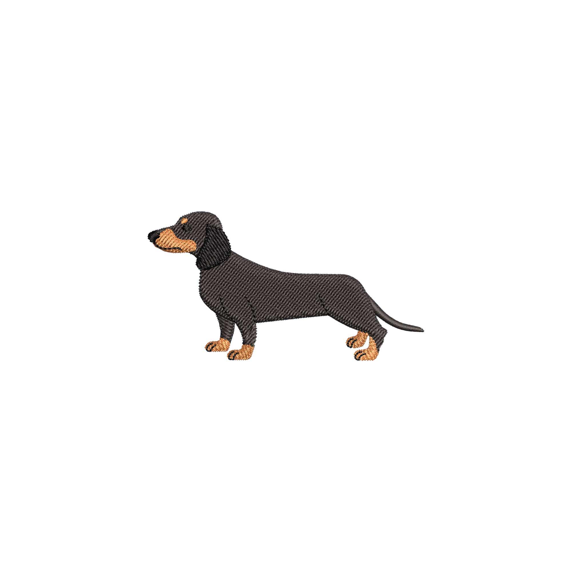 Mini Dachshund Embroidery Design, Machine Embroidery Designs ...