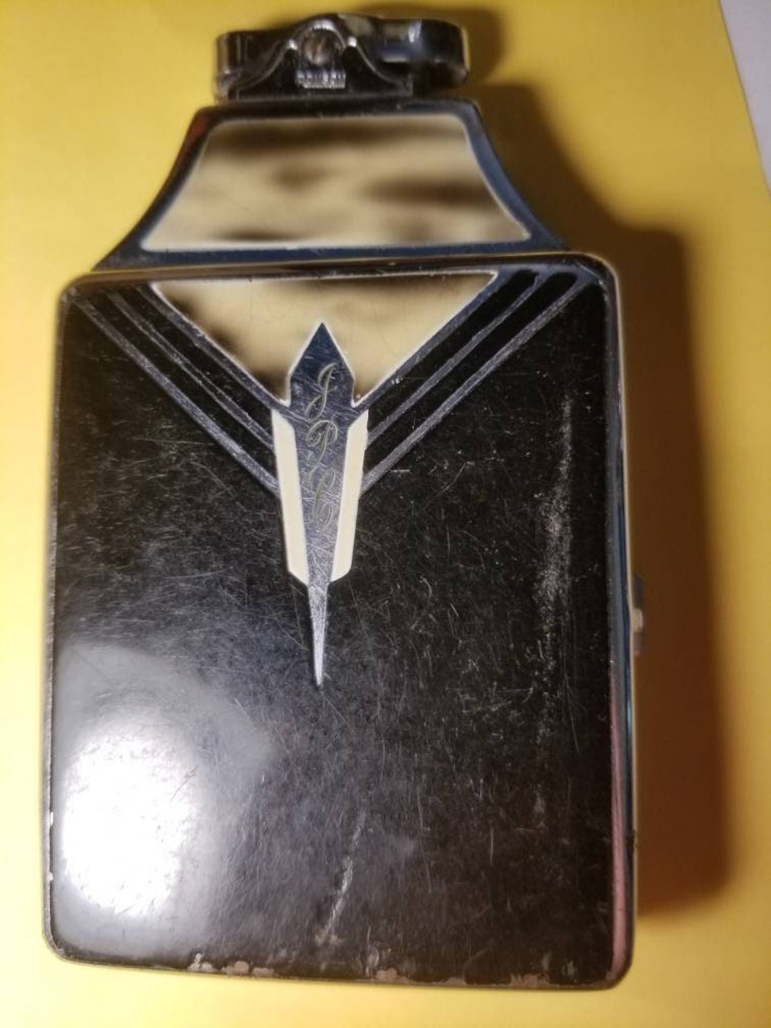 1930s Vintage Art Deco Cigarette Case W/lighter by Ronson - Etsy