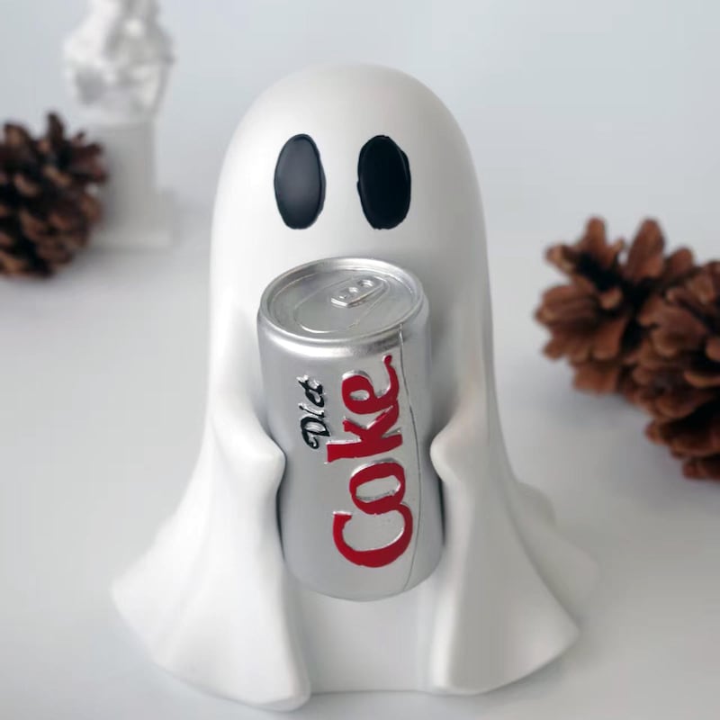 Ghost Holding a Can of Coke - Etsy