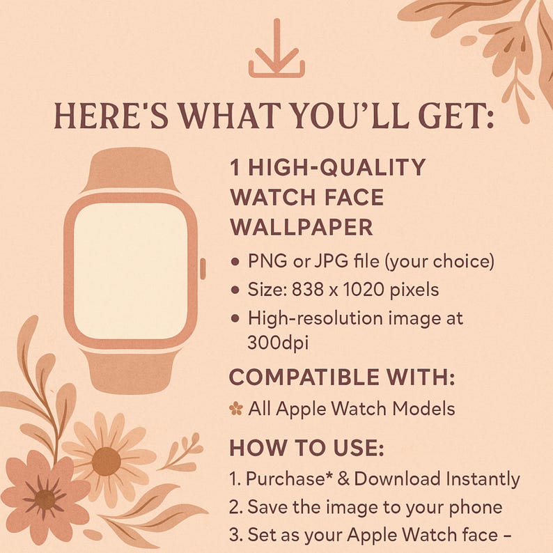 Highland Cow Apple Watch Face, Aesthetic Cow Watch Background, Digital ...