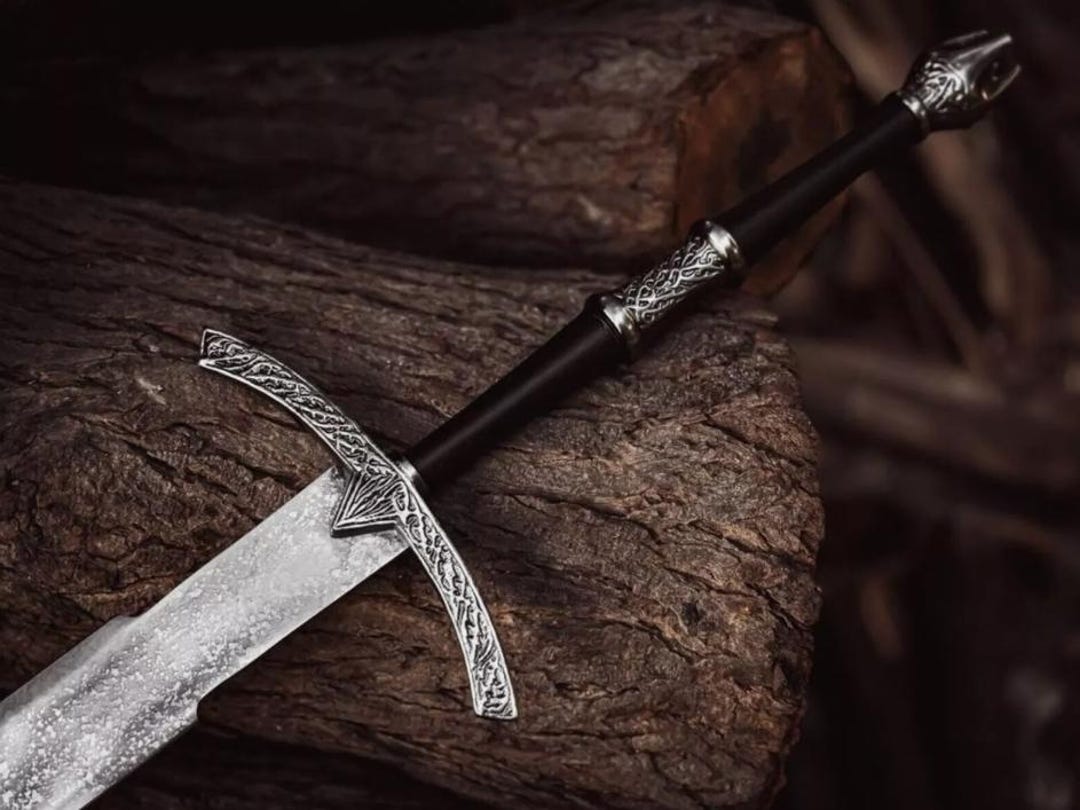Medieval Fantasy Decorative Sword and Shield Set – Handmade Wall ...