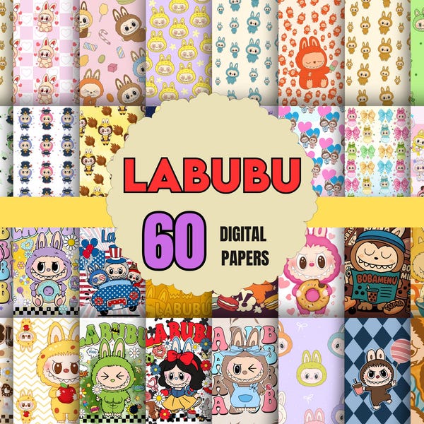 Tapeta labubu - Etsy Polska