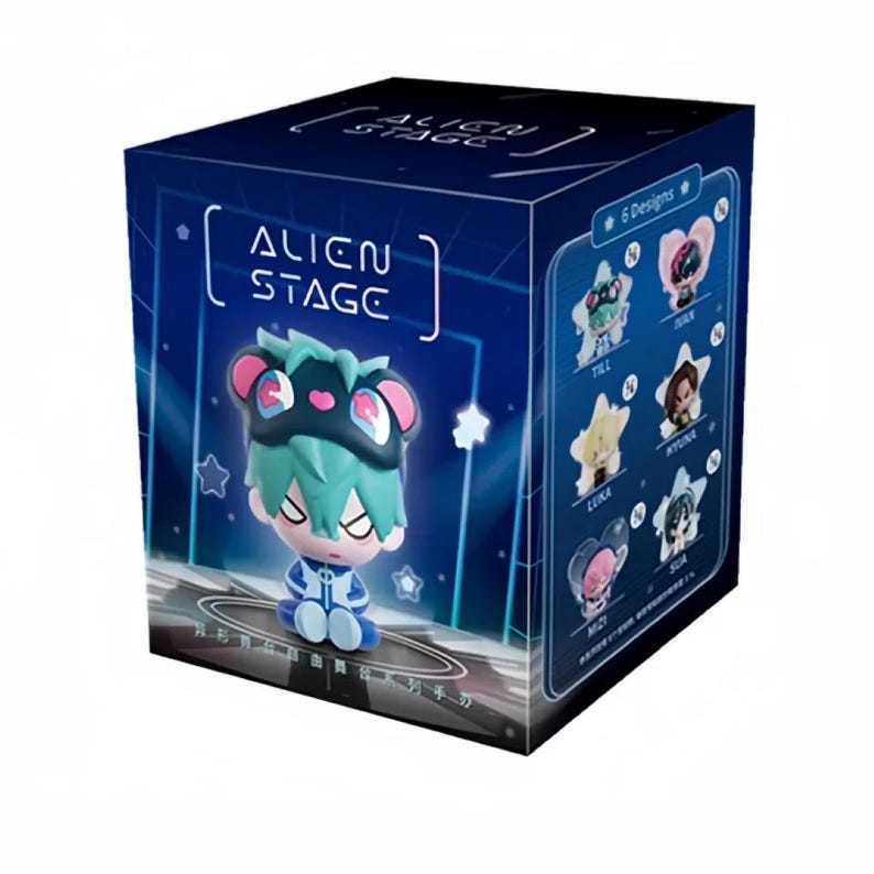 Hot Selling Alien Stage Free Stage Series Blind Box Anime Character ...