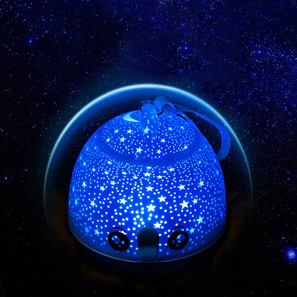 Custom Lucky Fish LED Rotating Star Projector Night Light – 360 Galaxy ...