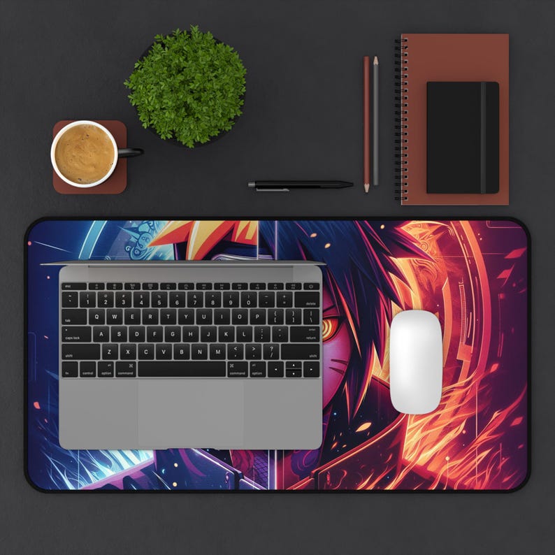 Naruto Vs Sasuke Desk Mat | Uzumaki & Uchiha Gaming Mouse Pad ...