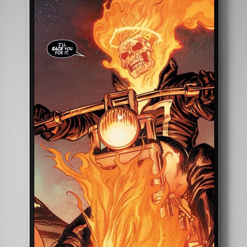 Ghost Rider Poster - Etsy