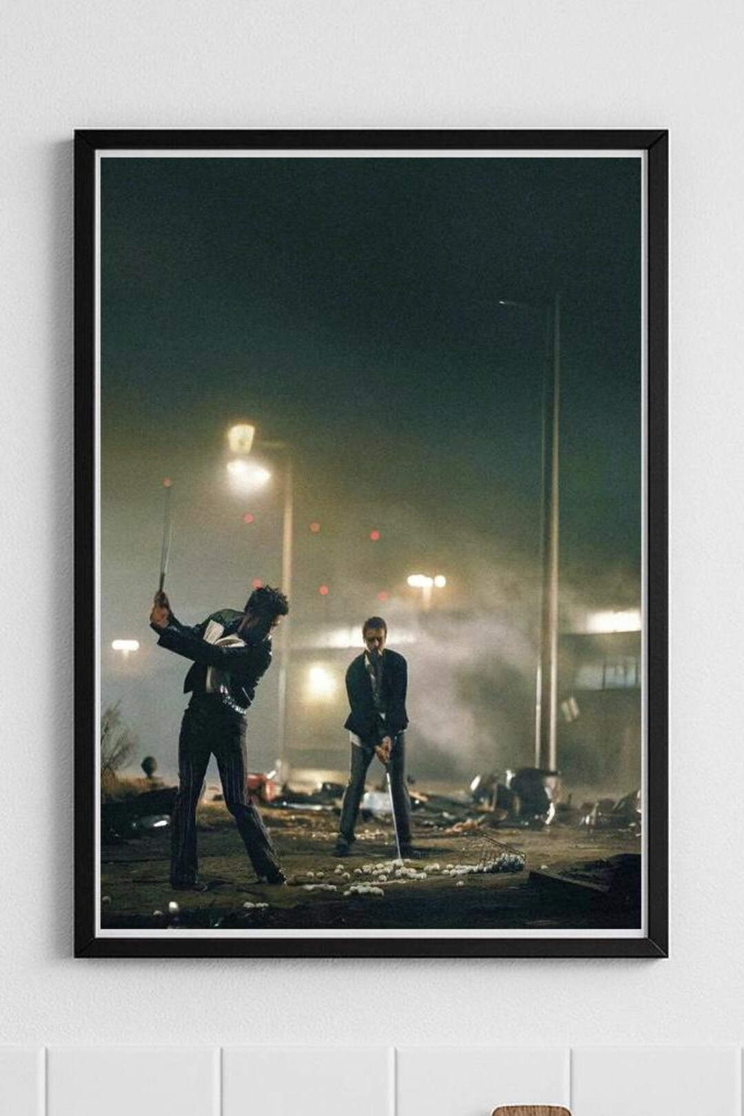Fight Club Golf Scene Poster – Digital Download – Minimalist Movie Wall ...