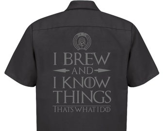 Brewery Work Shirt - Etsy