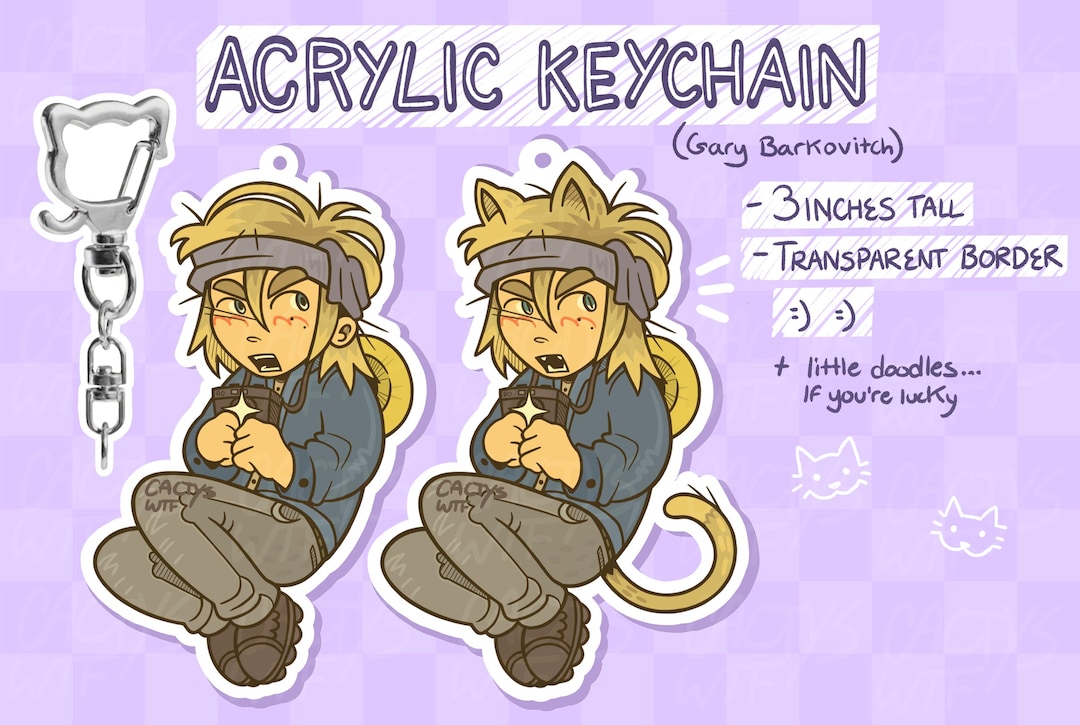 Gary Barkovitch the Long Walk Keychain - Etsy Australia