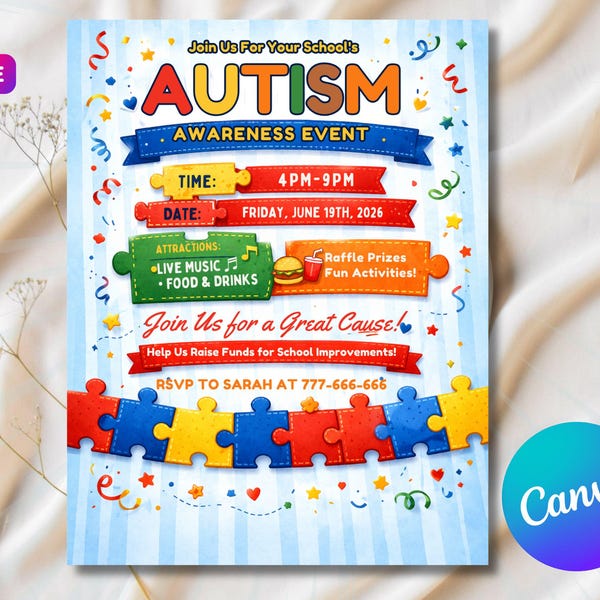 Autism Awareness Posters - Etsy