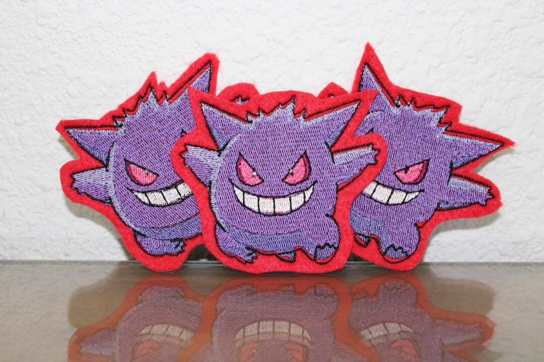 Embroidered Pokemon Patch *GENGAR* - Etsy