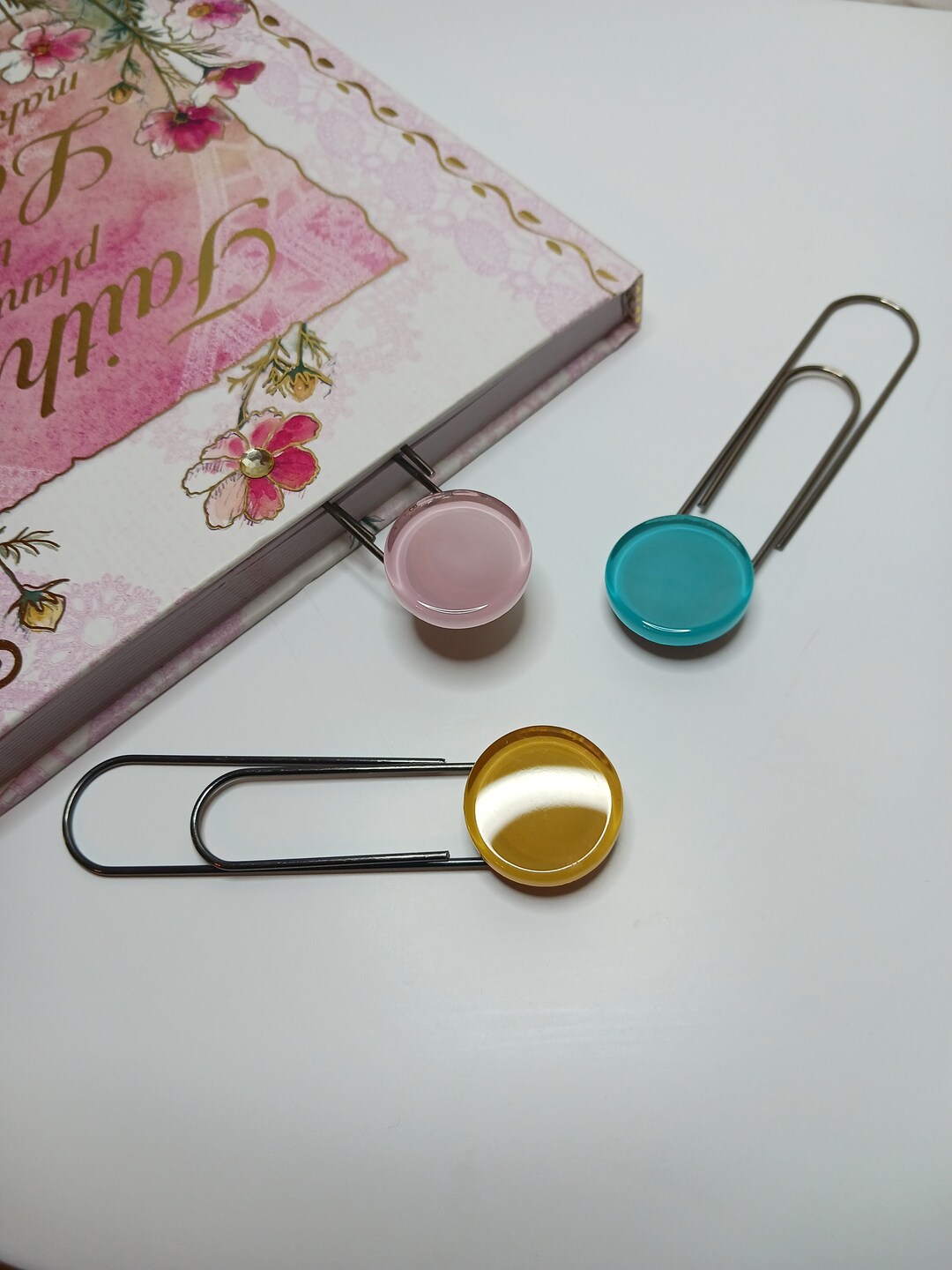 Circle Bookmarks, Unique Bookmarks, Library, Book Club Gift, Bible ...