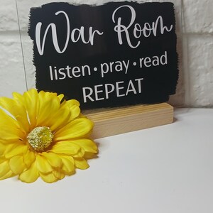 War Room Sign, Prayer Room Sign, Christian Decor, Gifts for Pastors ...