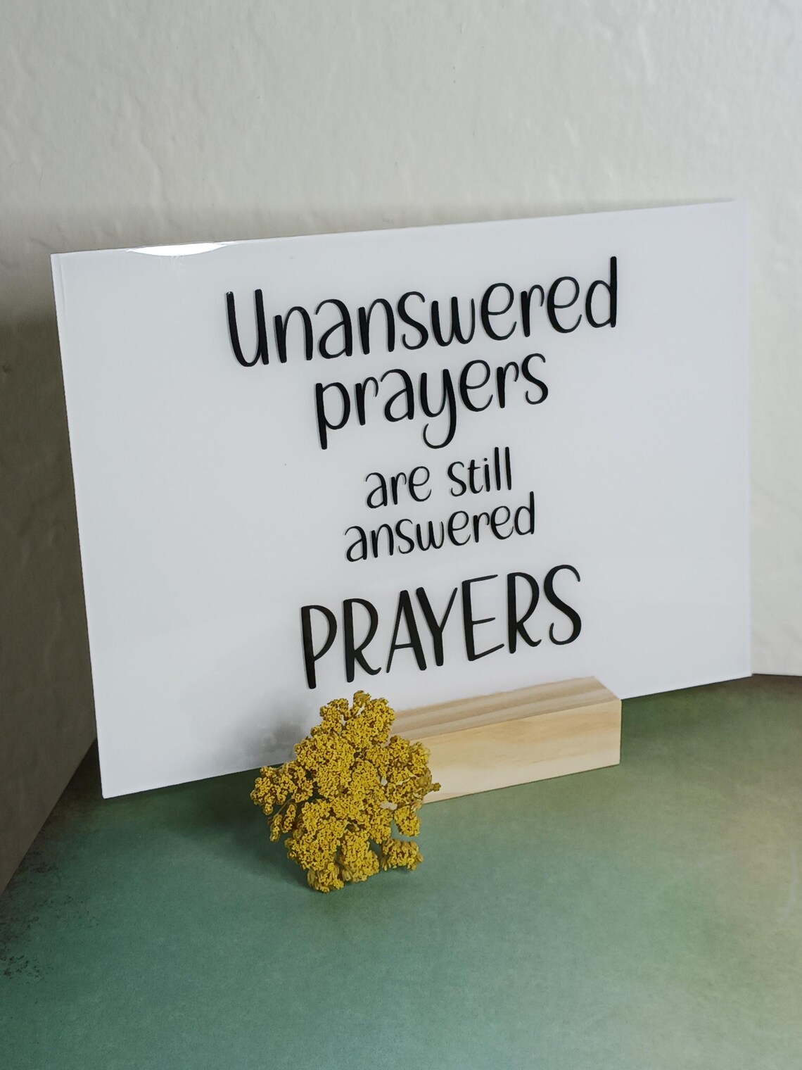 Unanswered Prayers Room Sign, Christian Decor, Gifts for Christmas ...