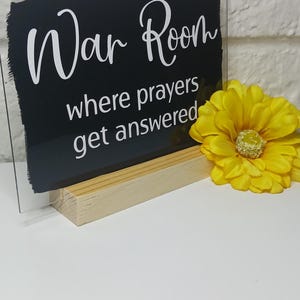 War Room Sign, Prayer Room Sign, Christian Decor, Gifts for Pastors ...