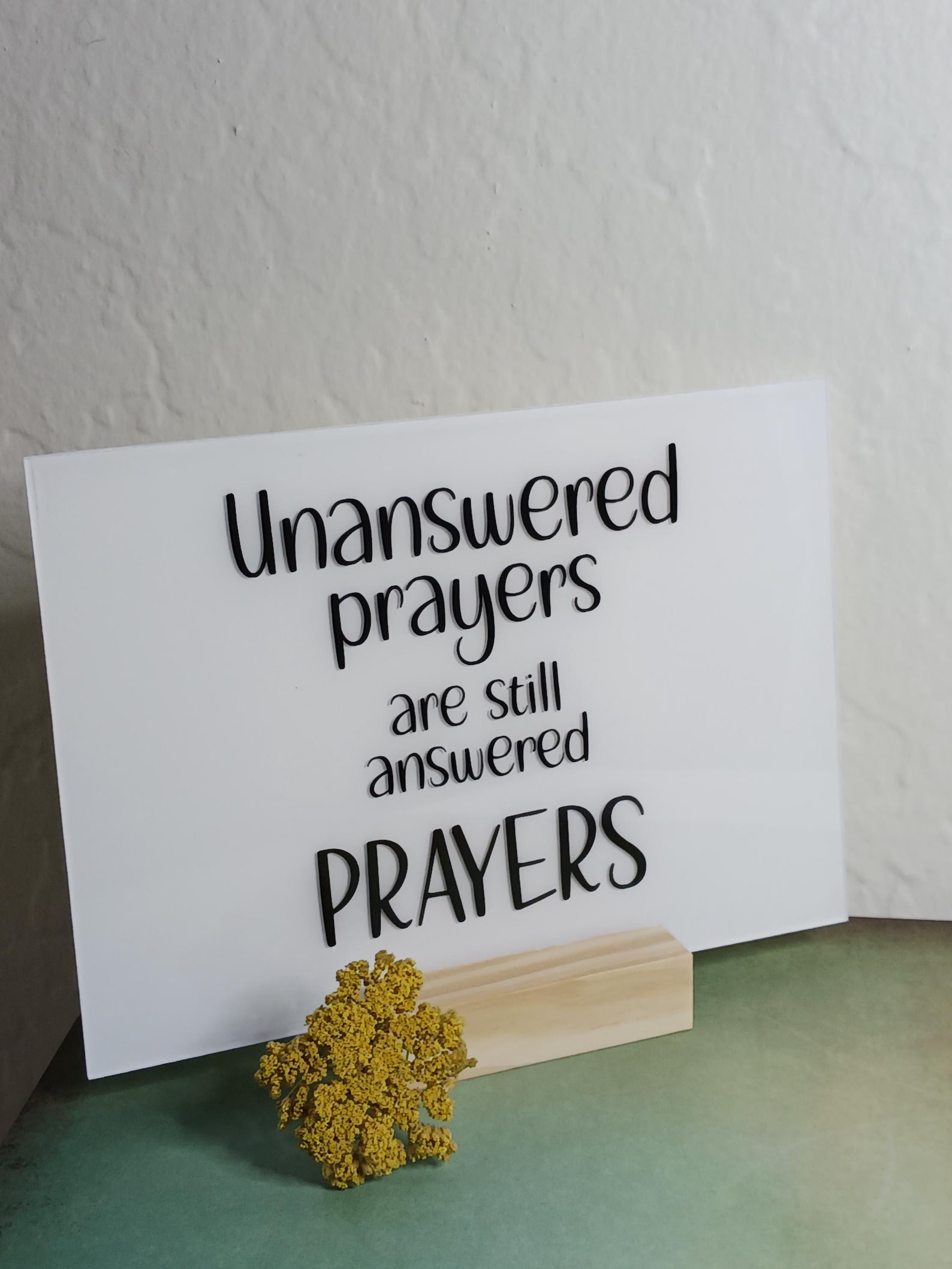 Unanswered Prayers Room Sign, Christian Decor, Gifts for Christmas ...