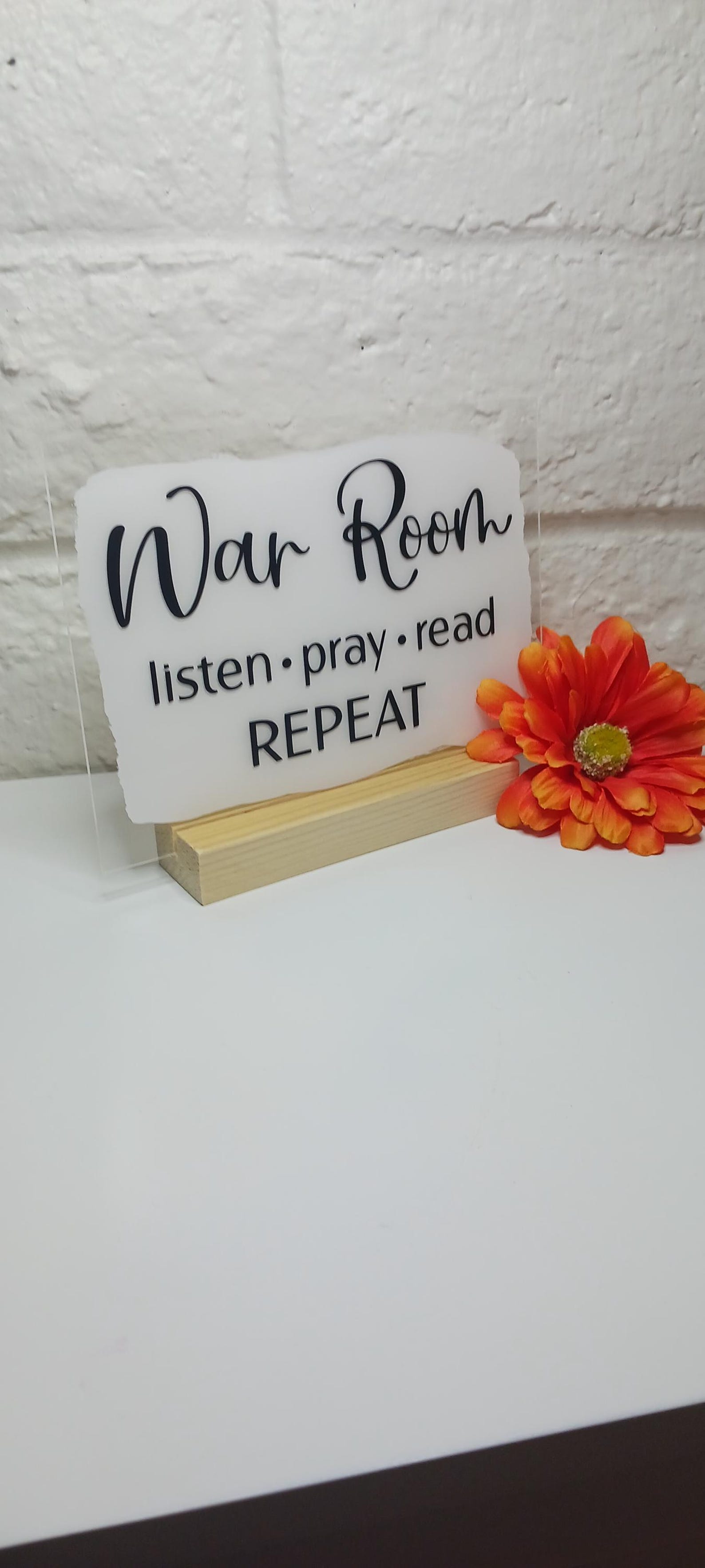 War Room Sign, Prayer Room Sign, Christian Decor, Gifts for Pastors ...