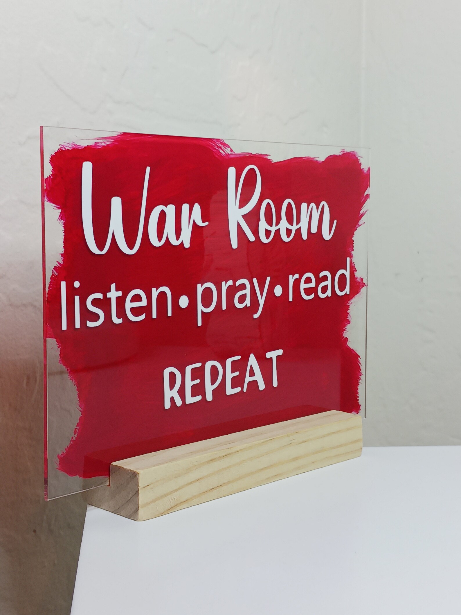 War Room Sign Christian Gift Prayer Room Decor Praying - Etsy