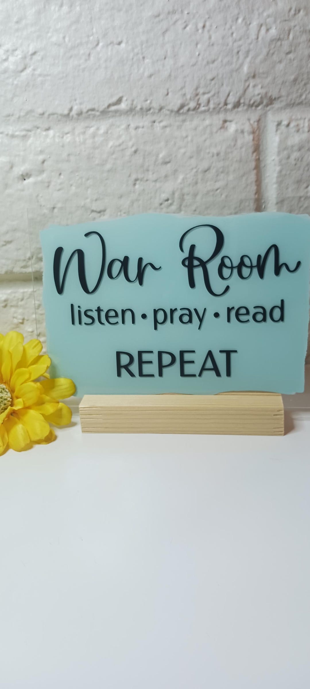 Easter War Room Sign, Prayer Room Sign, Christian Decor, Gifts for ...