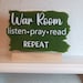 War Room Sign Acrylic Prayer Room Sign Christian Gift - Etsy