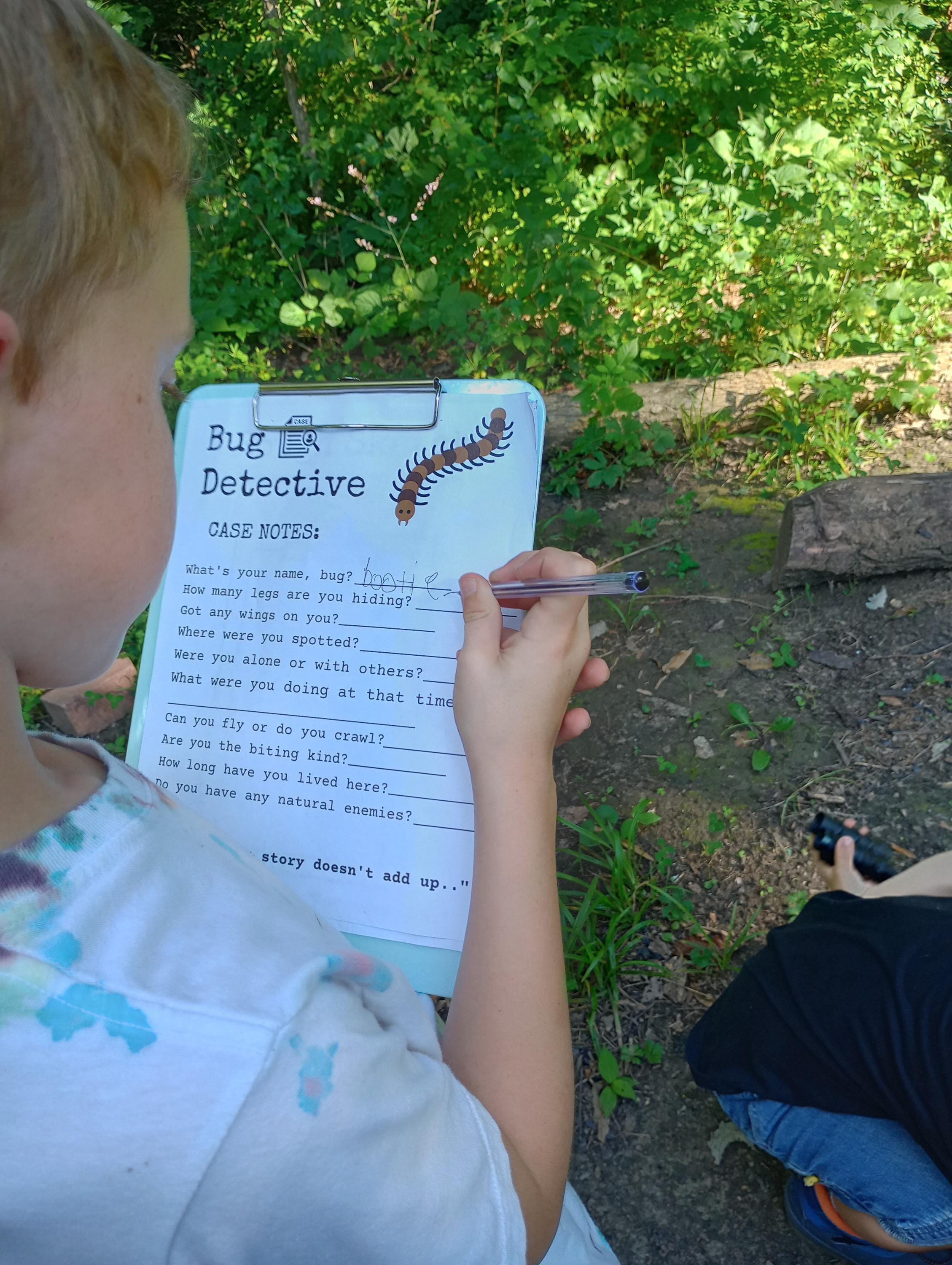 Bug Detective Printable – Fun Nature Activity for Kids | Insect Drawing ...