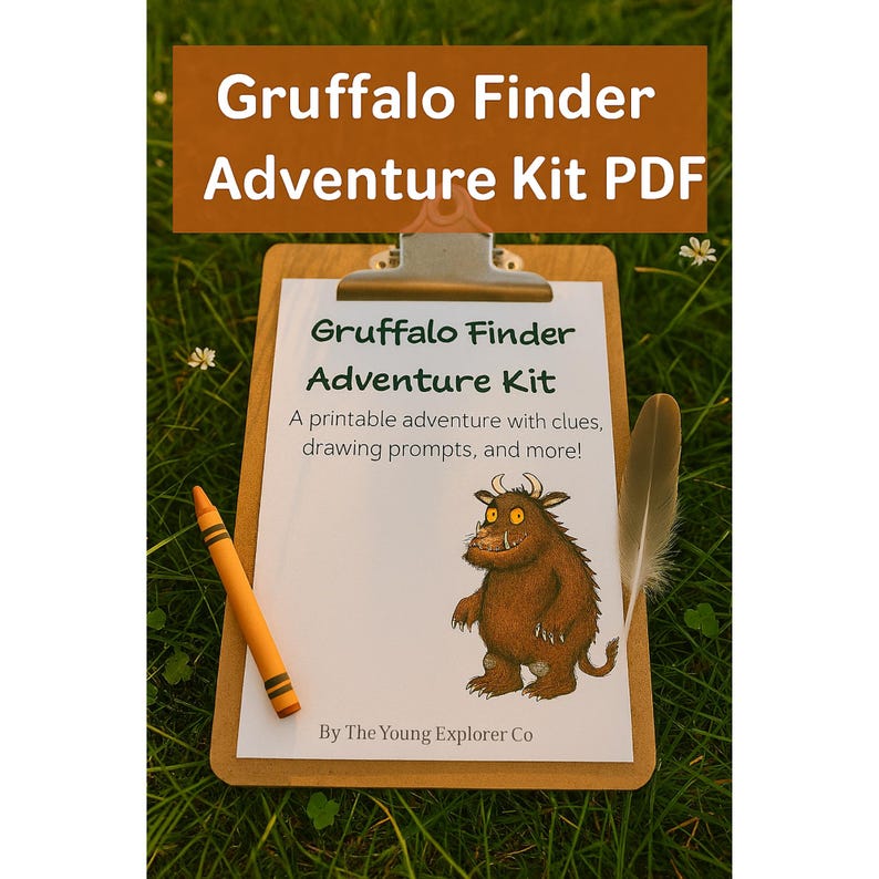 Gruffalo Finder Adventure Kit — Printable Nature Activity for Kids ...